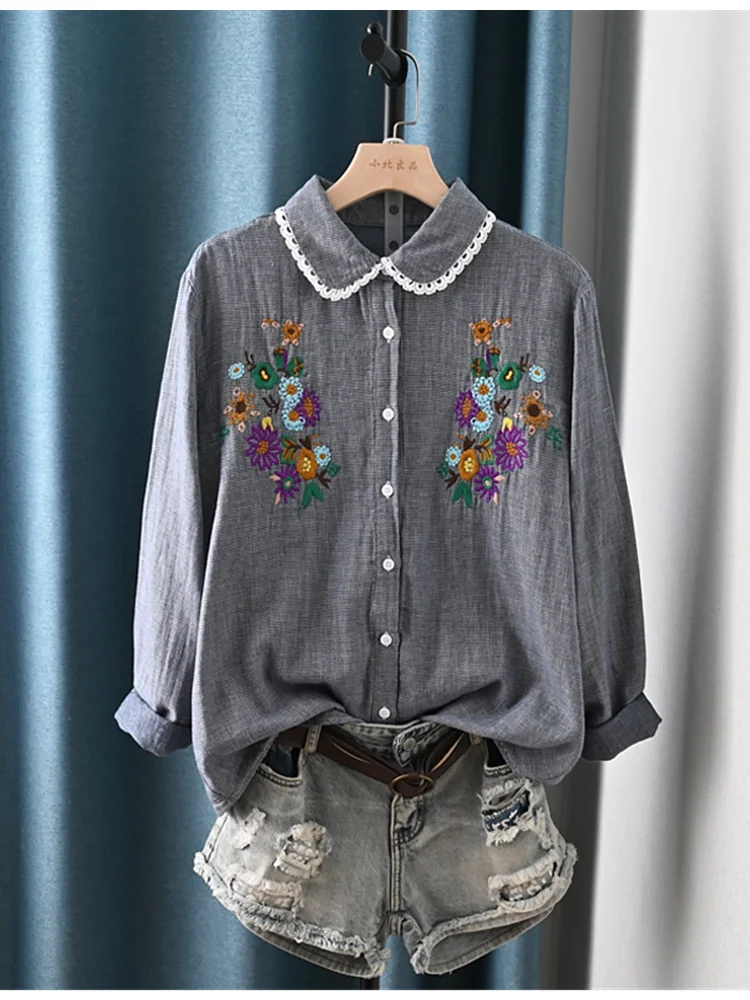 Lamtrip-Unique-Cotton-Yarn-Embroidery-Flowers-Peter-Pan-Collar-Long-Sleeve-Shirt-Preppy-Style ...