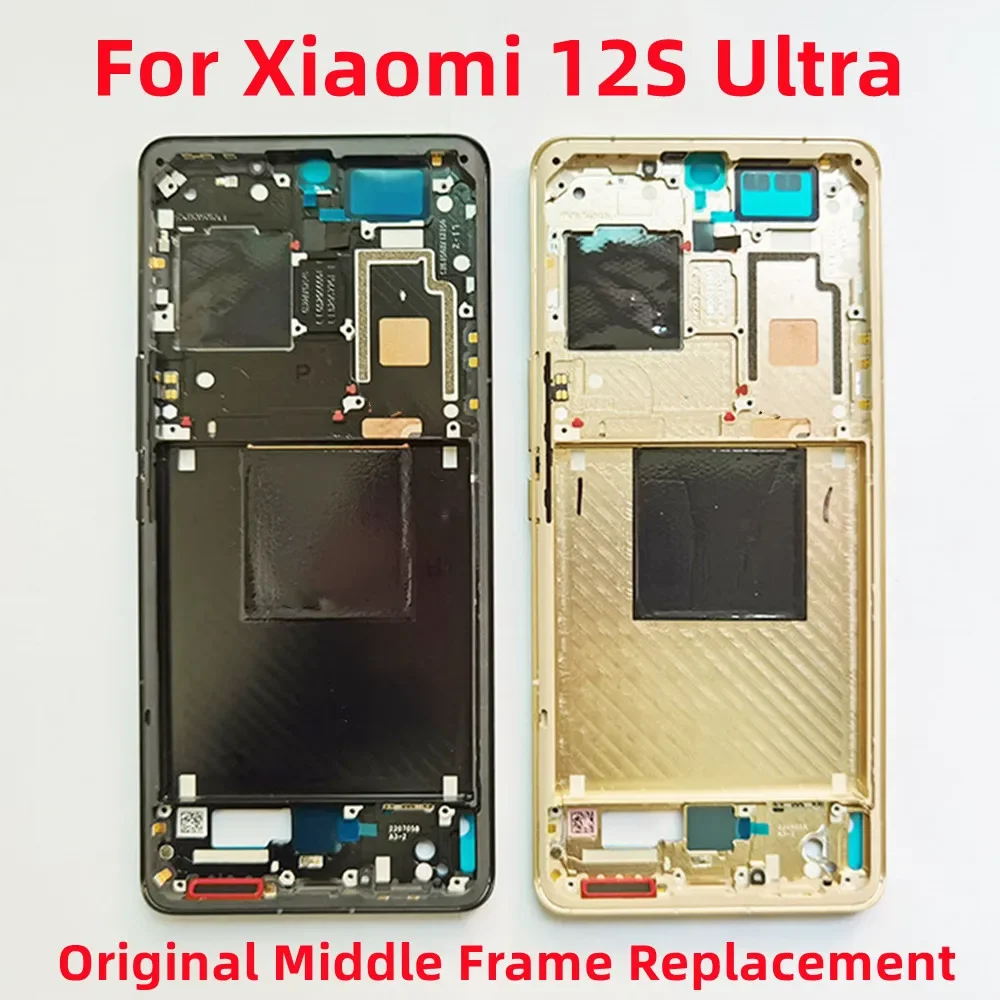 Original-Middle-Frame-For-Xiaomi-Mi-12X-12S-Ultra-5G-Front-Mid-Plate ...
