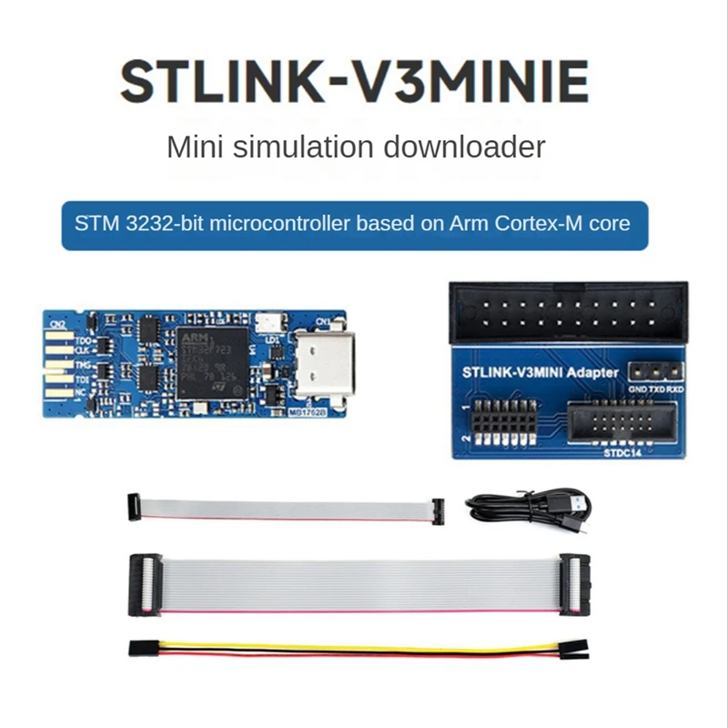 MOOL STLINK V3MINIE Emulator Online Debugging Tool STM32 Downloader Emulator Programmer For ...