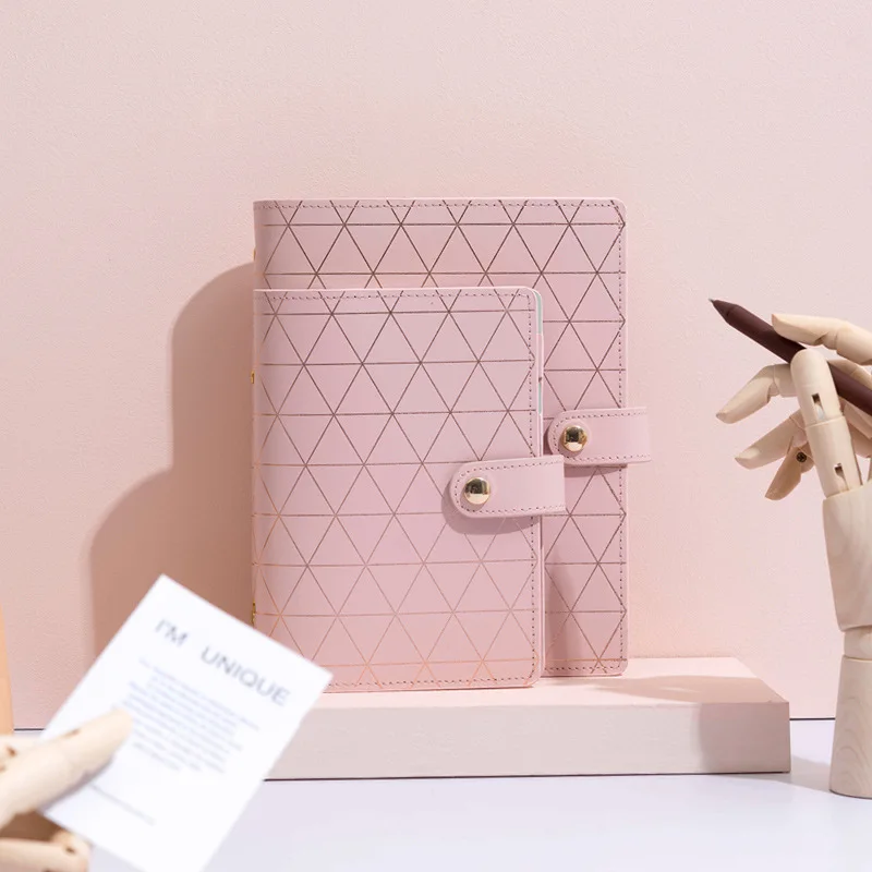 A6-Bronzing-Lingge-Hand-Book-Student-Writing-Records-with-Simple-And ...