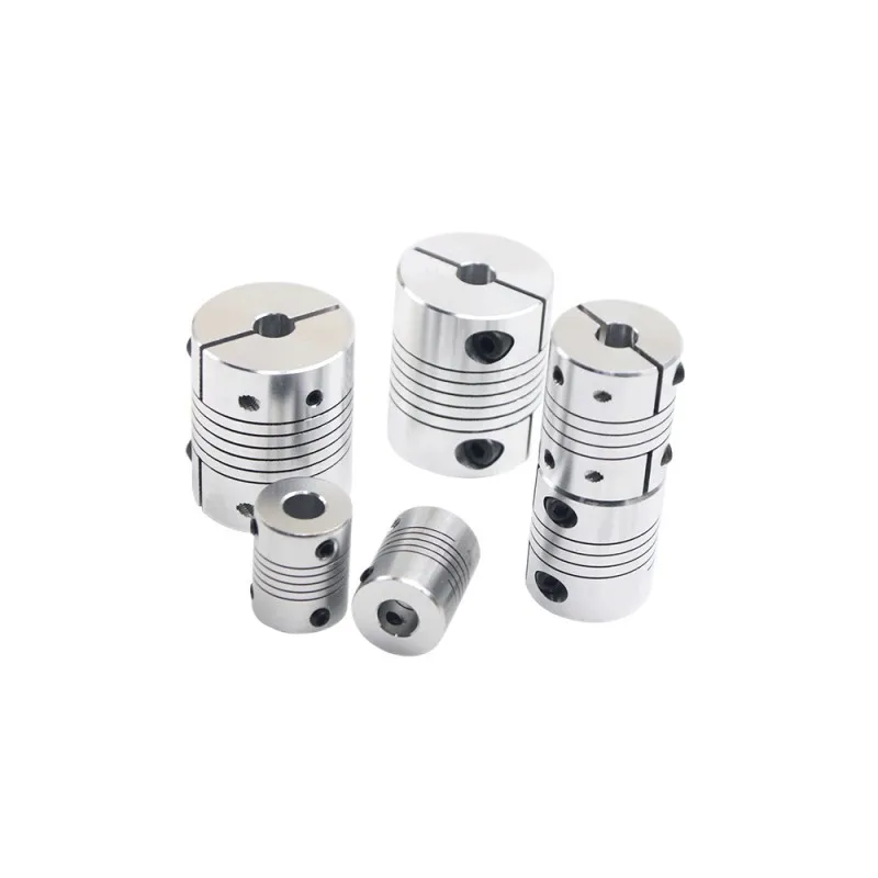 CNC Machine Servo Motor Coupling Aluminum Alloy D26L50 Spring Coupling ...