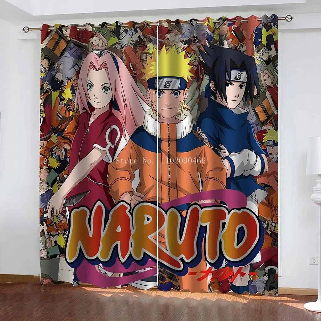 Popular-Naruto-Anime-Cartoon-Blackout-Curtain-Shade-Window-Bedroom ...