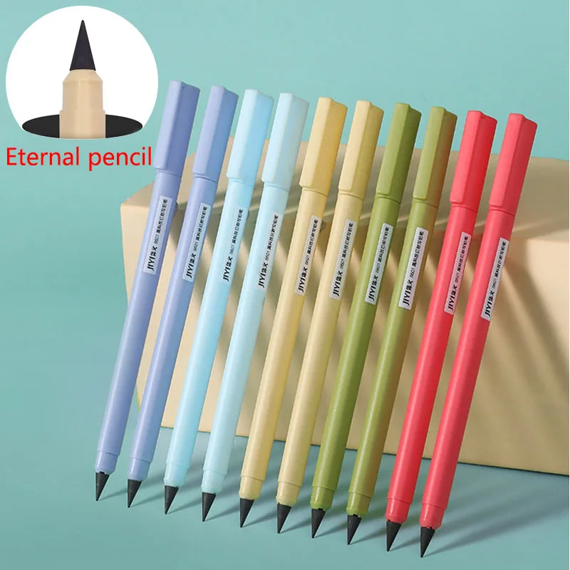3pcs Durable Inkless Eternal Pencil HB New Unlimited Writing Sketch ...