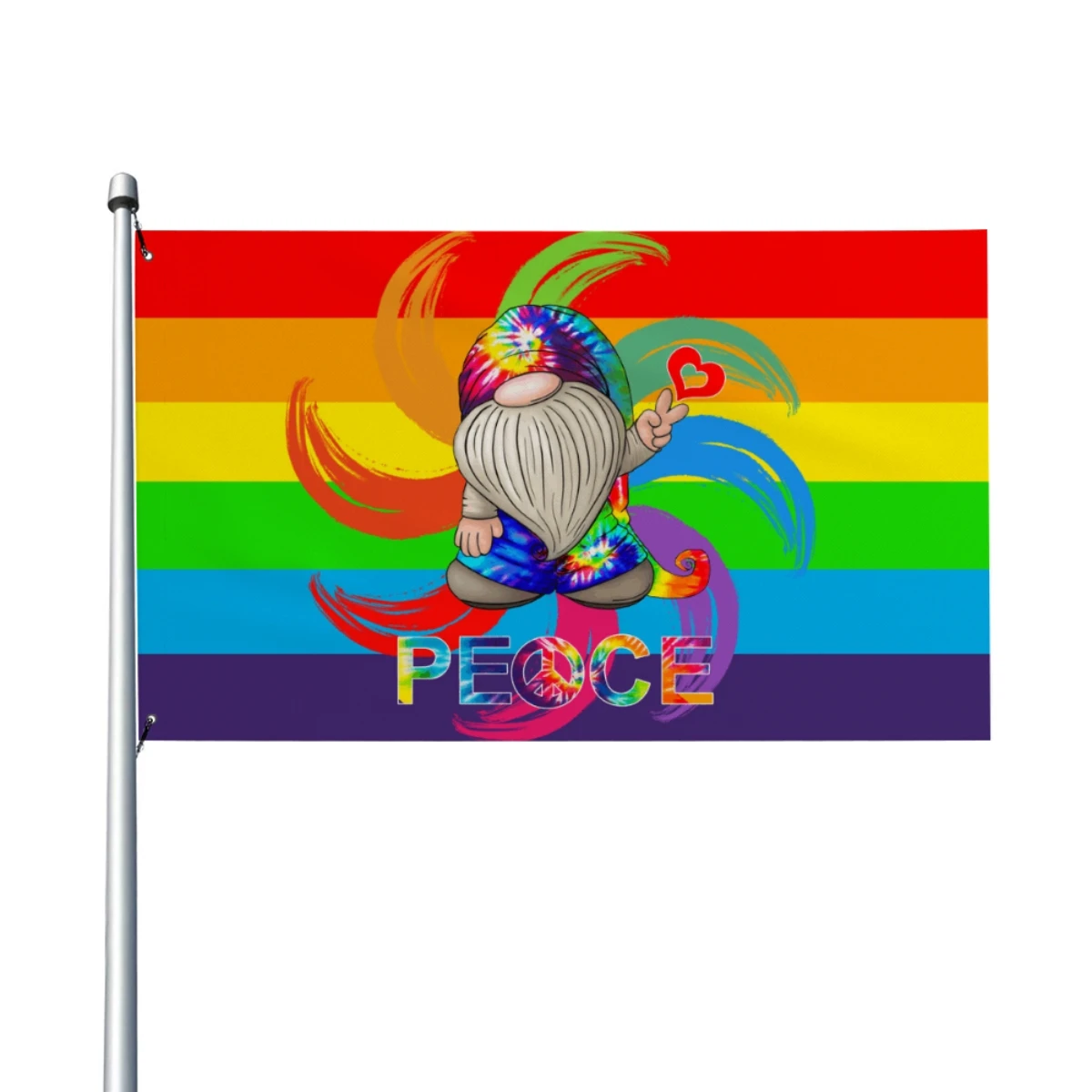 Peace-Flag-Indoor-And-Outdoor-Decoration-Banner-Size-Pattern-Logo ...