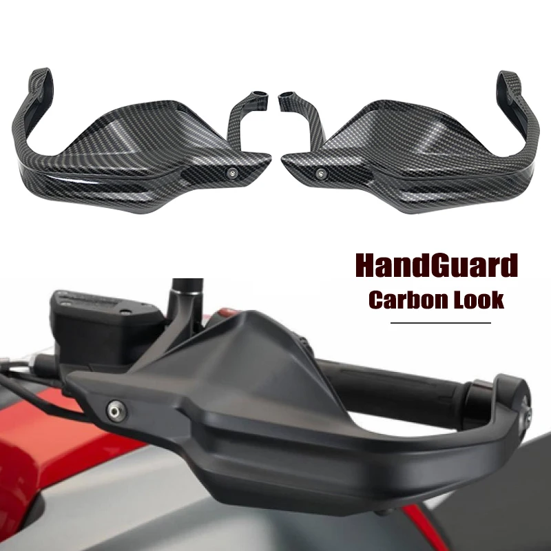 Carbon-Look-Handguard-Shield-Hand-Guard-Protector-Windshield-For-BMW ...