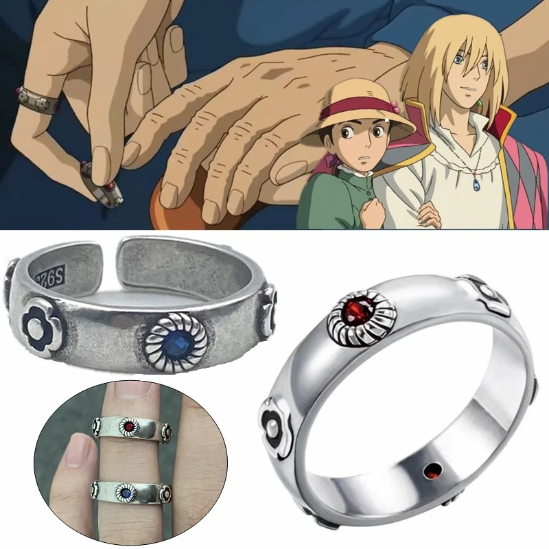 Anime-Howl-s-Moving-Castle-Cosplay-Ring-Hayao-Miyazaki-Sophie-Howl ...