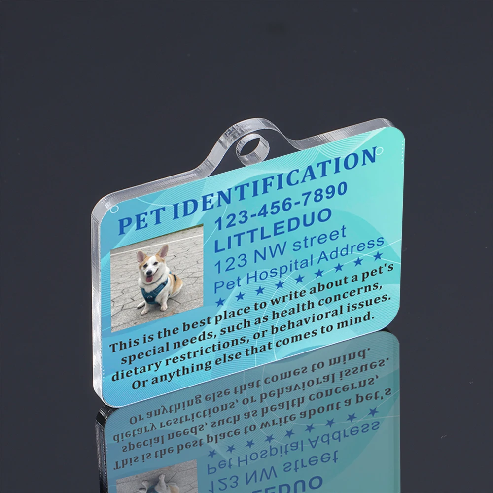 Personalized-Pet-Dog-Tags-Pet-Identification-Card-Kitten-Puppy-Anti ...