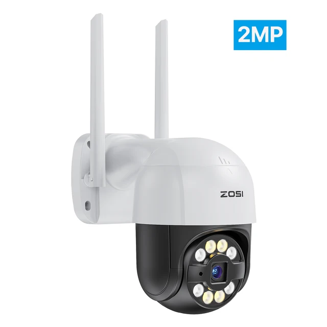 ZOSI Wifi PTZ Camera 2MP 3MP Starlight Night Vison Surveillance Outdoor ...