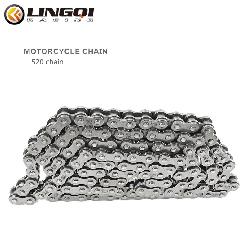 LINGQI-RACING-520-Chains-100L-110L-120L-Links-Oil-Seal-Chain-For-ATV ...