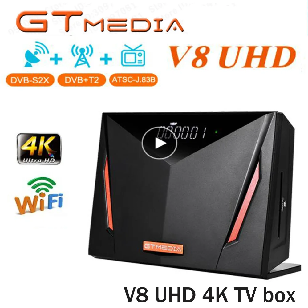 Hot-selling-GTMEDIA-V8-UHD-TV-Satellite-Receiver-TV-Box-DVB-S2-T2-4K ...