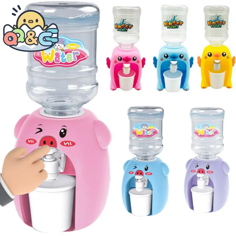 Mini-Children-Water-Dispenser-Toy-Cute-Cartoon-Water-Juice-Milk ...