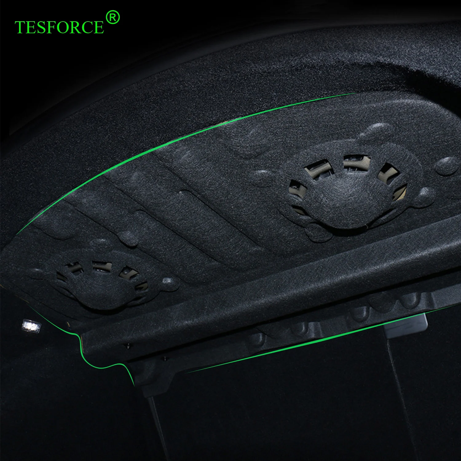 For Tesla Model 3 Highland 2024 Trunk Lid Soundproofing Cotton Model 3 ...
