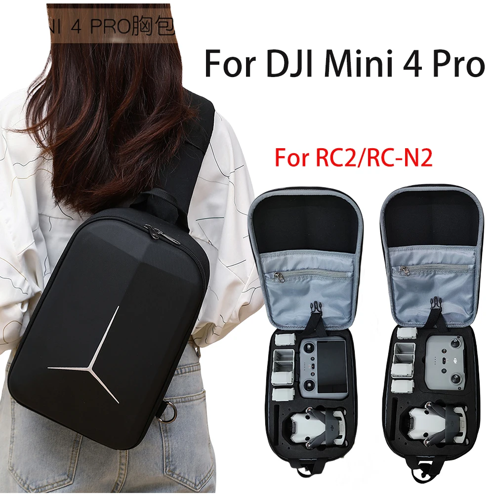 For-DJI-Mini-4-Pro-Storage-Backpack-Messenger-Chest-Pocket-Portable ...