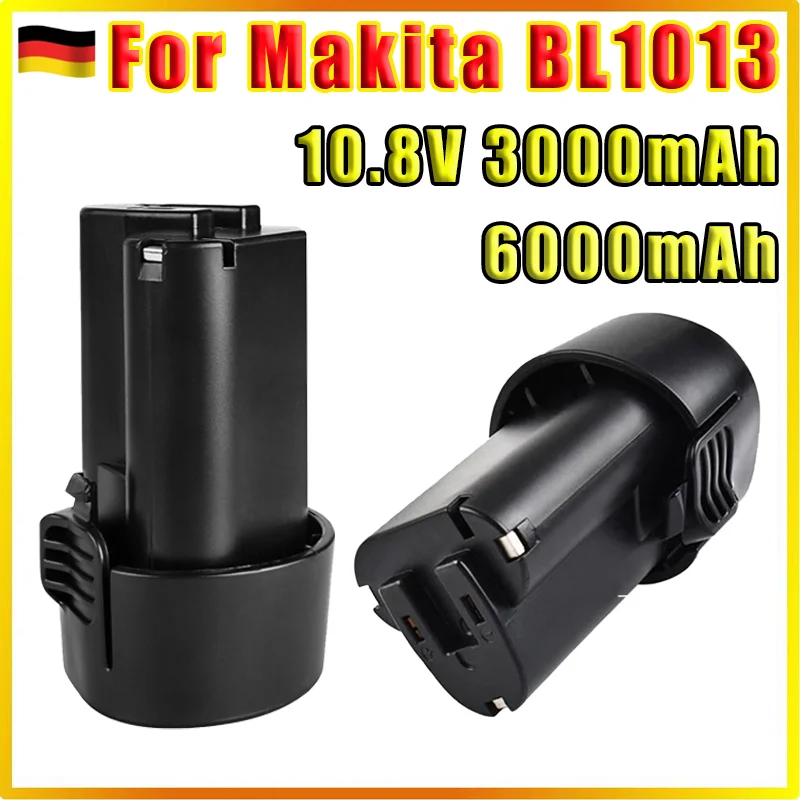 For Makita BL1013 BL1014 10.8V 12V Max 3000mAh Lithium Battery 194551-4 ...
