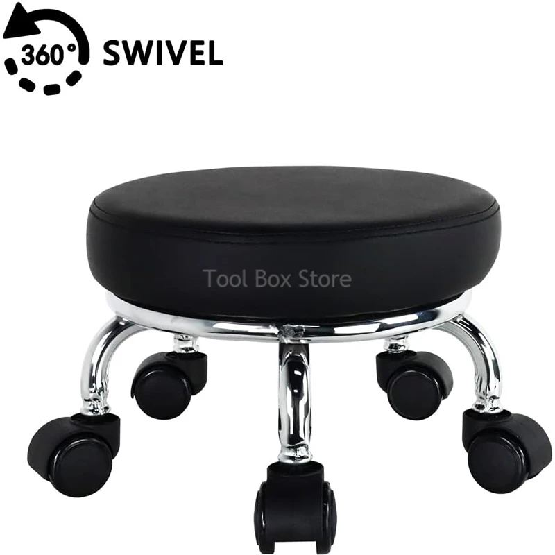 Household-Pulley-Low-Stool-Universal-Wheel-Small-Stool-360-Degree ...