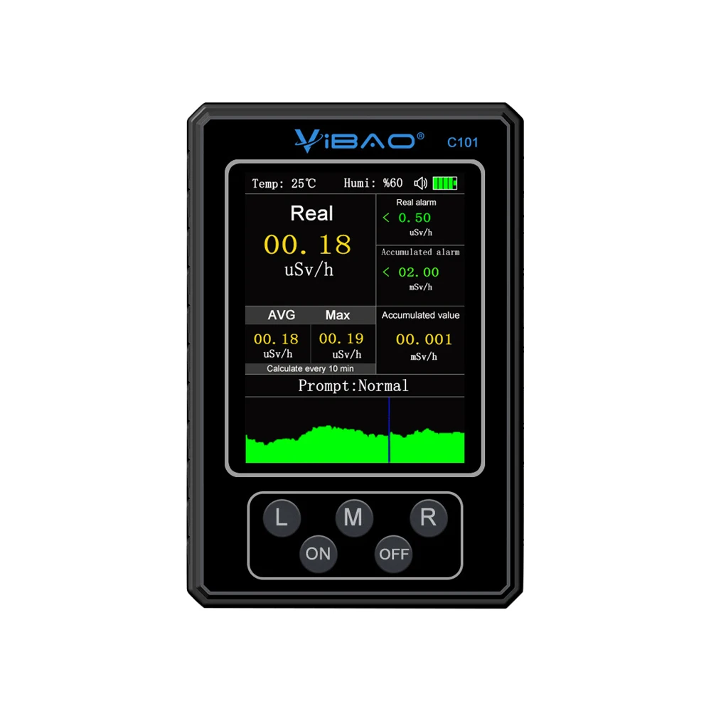 Nuclear-Radiation-Detector-C101-Geiger-Counter-Beta-Gamma-XR1-BA-9B ...