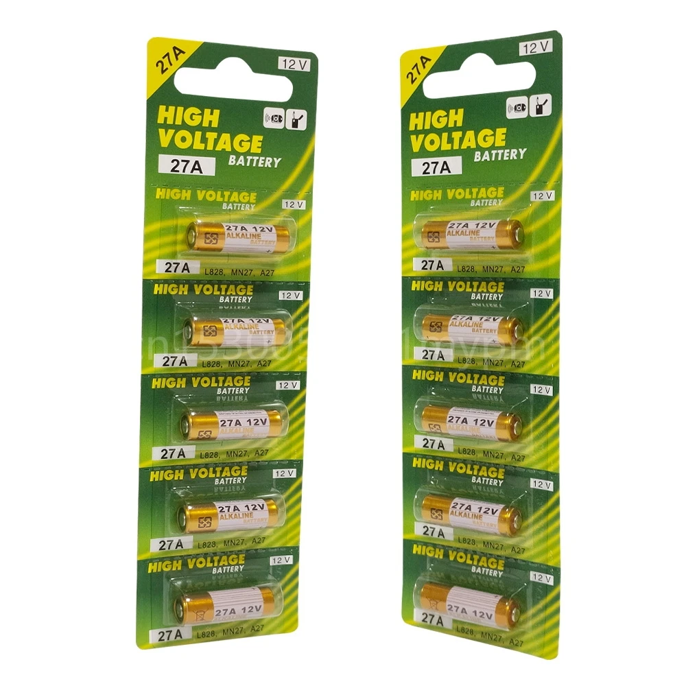 12v-Pile alcaline pour télécommande, cellule sèche de sonnette, 12V ...