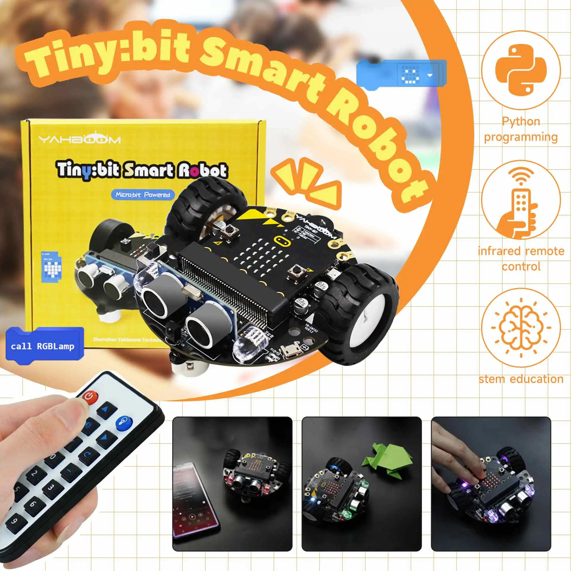 Micro-Bit-V2-Smart-Mini-Robot-Car-Kit-Coding-for-Kids-Science-Building ...