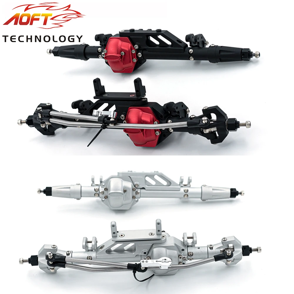 Heavy-Duty-Metal-Front-and-Rear-Axles-for-1-10-RC-Crawler-Car-Axial ...