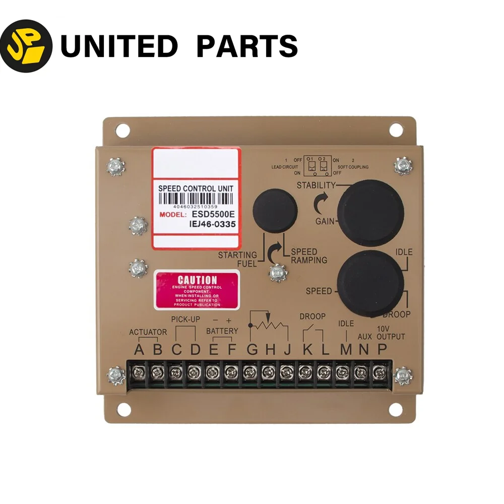 ESD5500E Generator Genset Electronic Speed Governor ESD5500 Control Unit Speed Controller