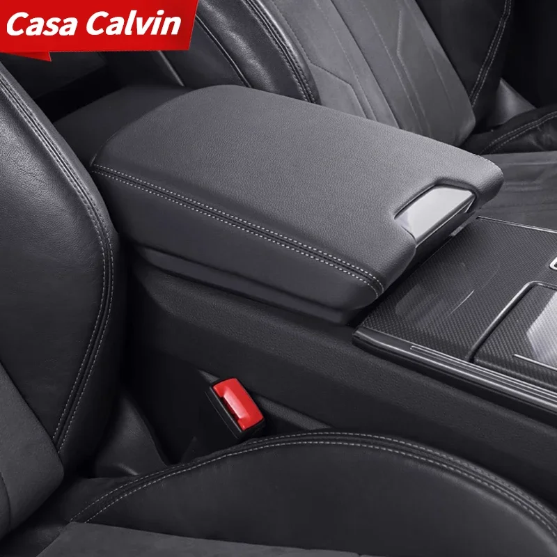 ForAudi A6LA7LA4LA5Q5L Car Center Armrest Box Cover 2017-2024 ...