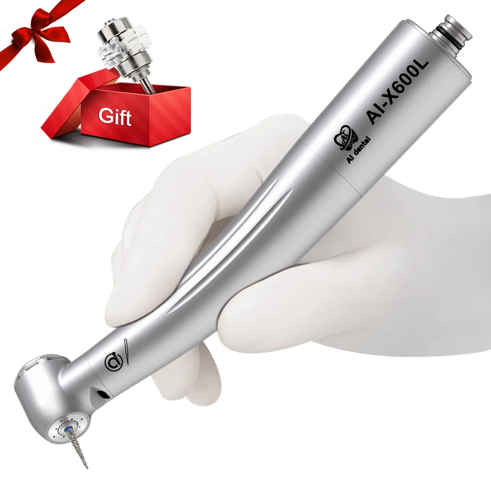 Stainless Steel Fiber Optic Air Turbine Led Dental Handpiece High Speed ...