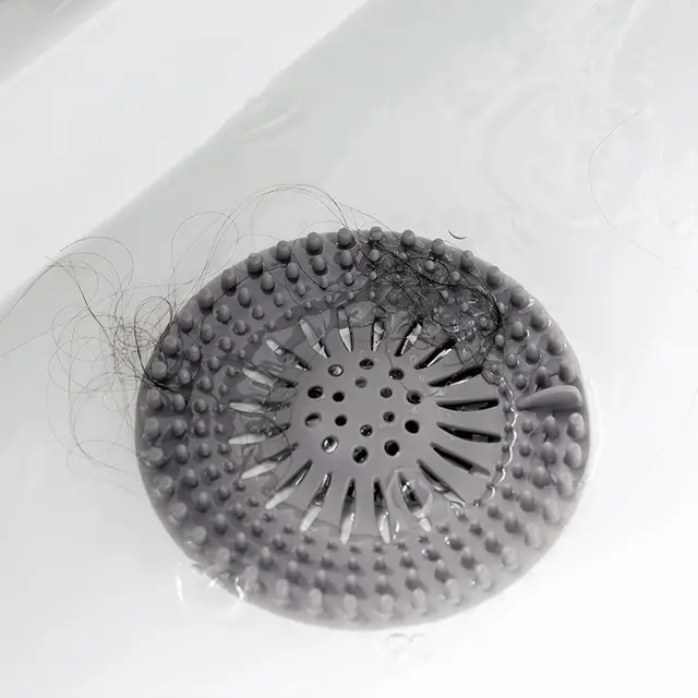 Bathroom Hair Filter Sink Washbasin Drain Bath Stopper Plug Bathtub ...