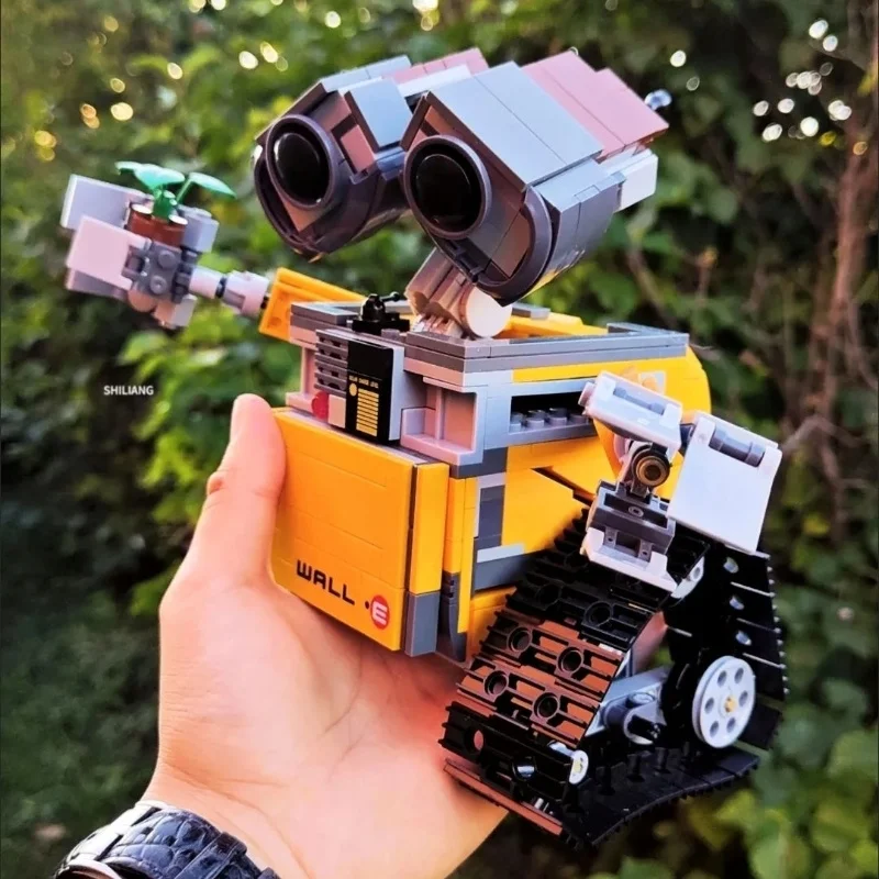 New-687pcs-Wall-e-High-tech-App-Rc-Robot-Motor-Functions-Building-Block ...