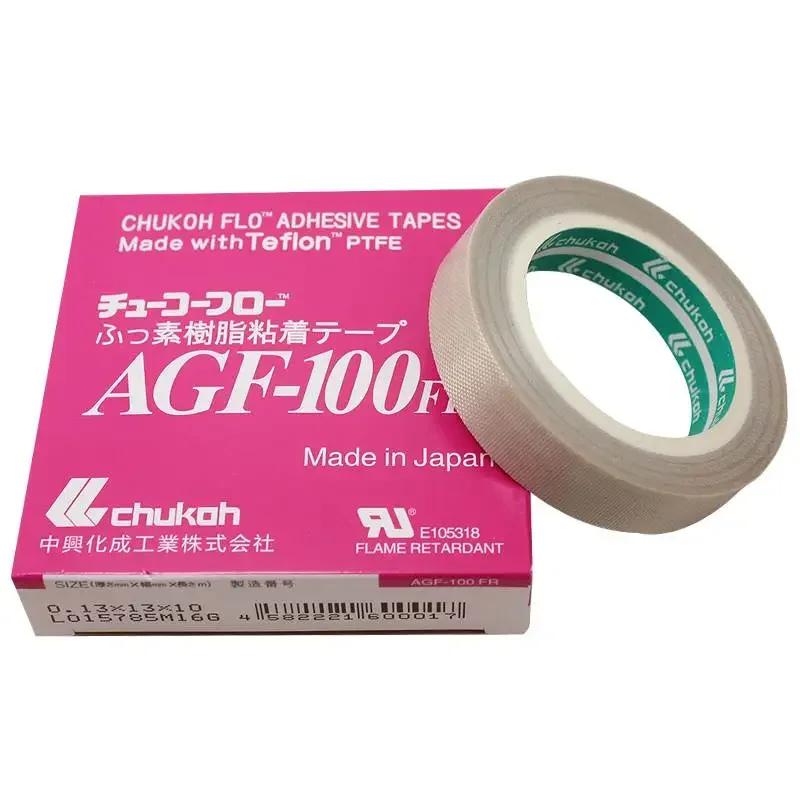 10-Rolls-Lot-100-Japan-CHUKOH-FLO-AGF-100FR-T0-13-W19mm-10m-Adhesive ...
