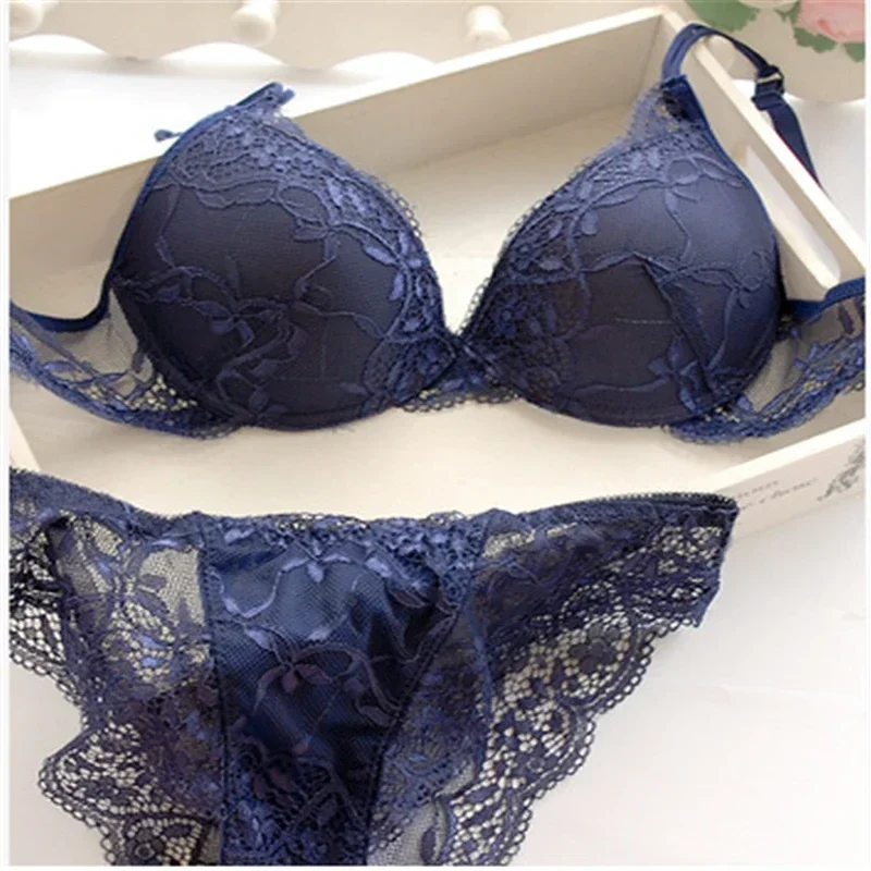 Newest Women S Push Up Embroidery Sexy Lace Floral Bra Sets Panties