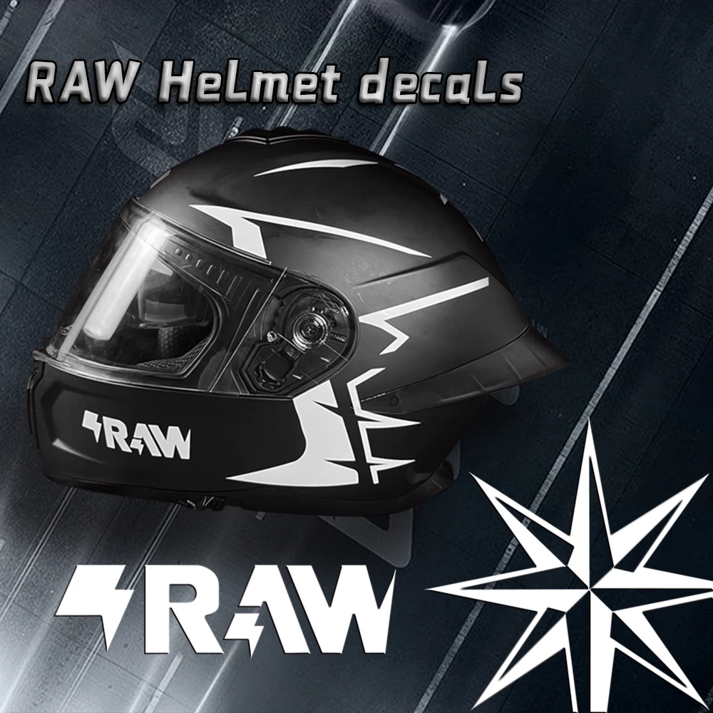 Motorcycle Helmet Stickers