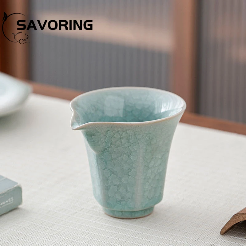 130ml-Ru-Kiln-Opening-Ceramic-Tea-Pitcher-Ice-Flower-Glaze-Fair-Cup ...