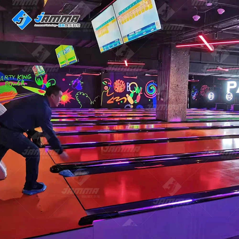 New-bowling-alley-6-8-bowling-lanes-equipment-Adult-Children-bowling ...