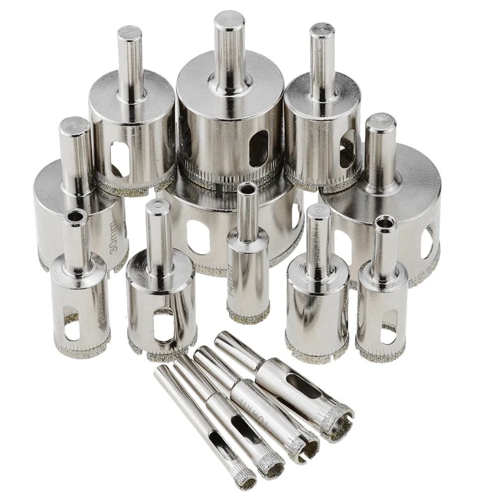 Foret-noyau-rev-tu-de-diamant-tige-ronde-scie-cloche-outils-de ...