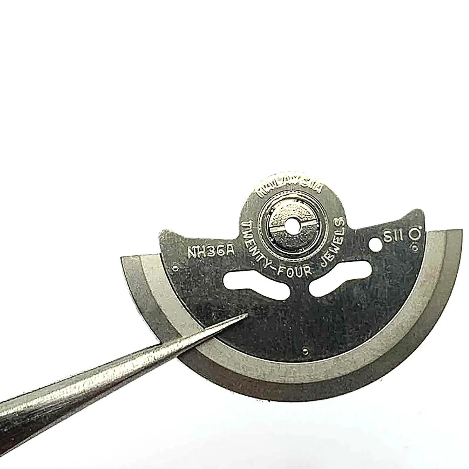 Replacement Metal Watch Automatic Hammer Rotor Pendulum For Seiko NH35 ...