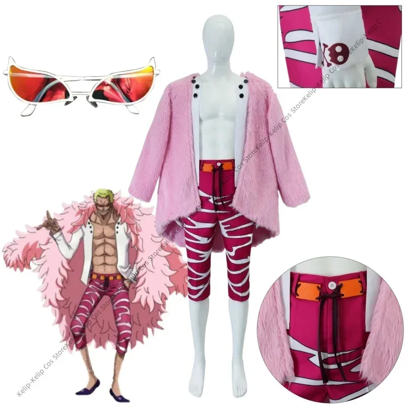 Anime Donquixote Doflamingo Cosplay Costume Thread Fruit Female Sexy ...