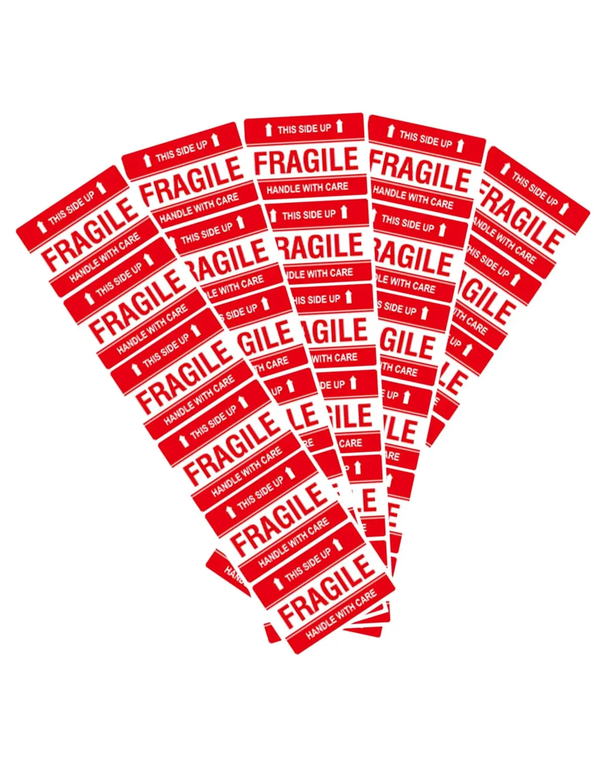 2-x3-Fragile-Shipping-Stickers-300-pcs-Sheets-Colored-Caution-Warning ...