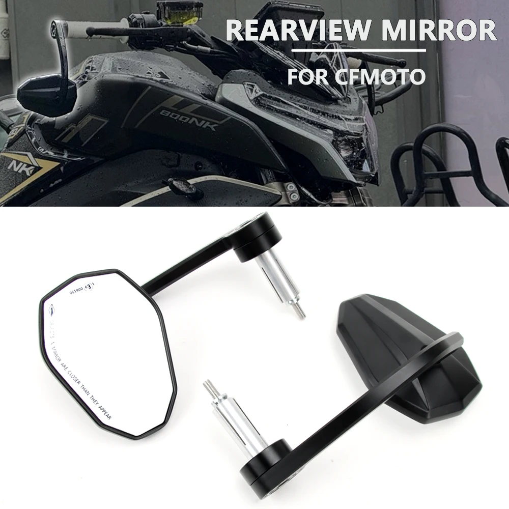 Rear-View-Mirrors-Anti-Glare-HD-Motorbike-Handlebar-End-Side-Mirror-Fit ...