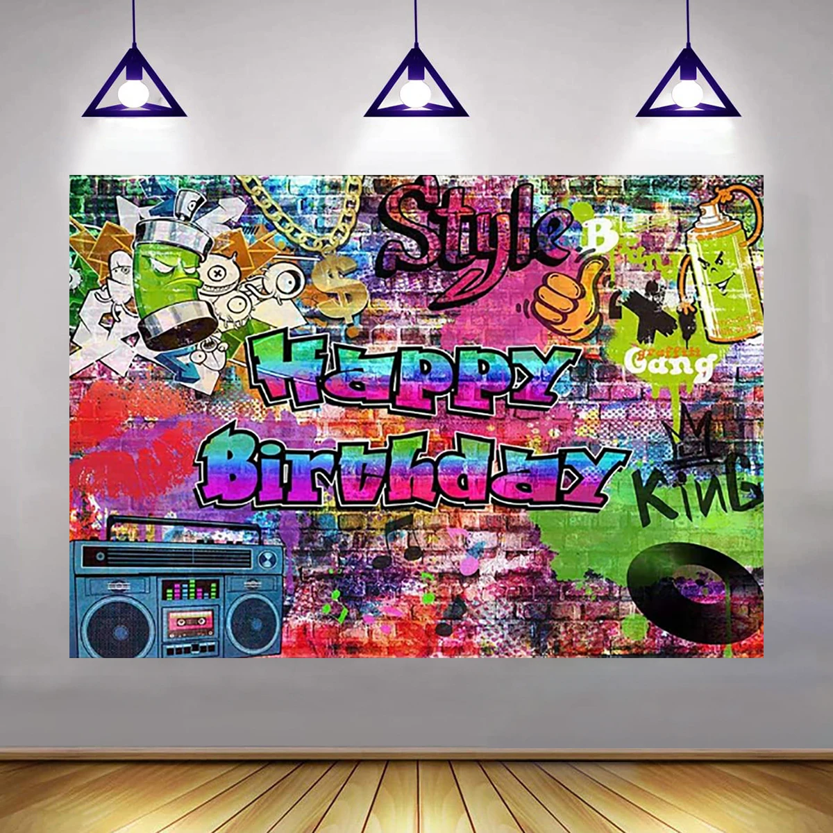 Old School Graffiti Style