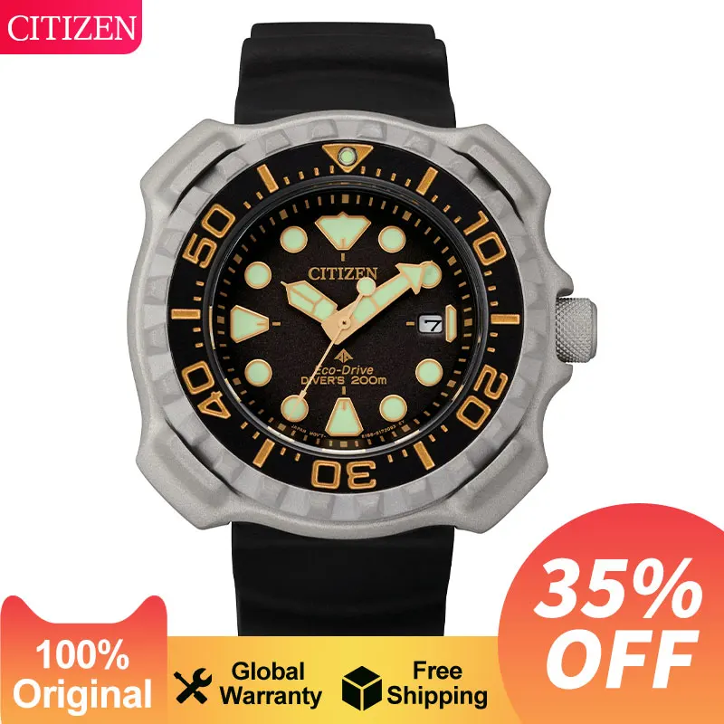CITIZEN-Men-s-Watch-Promaster-Super-Titanium-Series-New-Little-Turtle ...