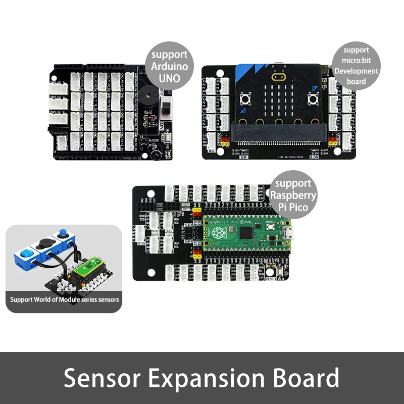 Sensor-Expansion-Board-with-PH2-0-Port-For-DIY-Programmable-Robot-Car ...