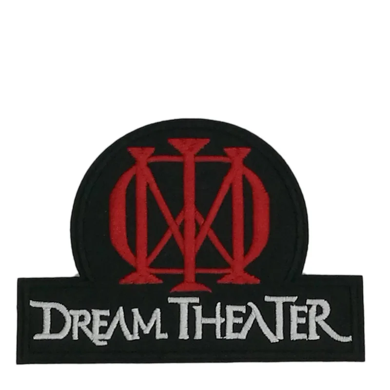 DREAM THEATER Rock Punk retro applique iron on patch heavy metal music ...