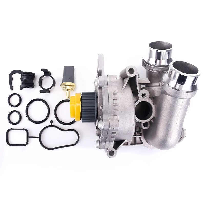 Aluminum-Water-Pump-brand-new-06H121026AB-06H121026CD-For-A4-A3-TT-VW ...