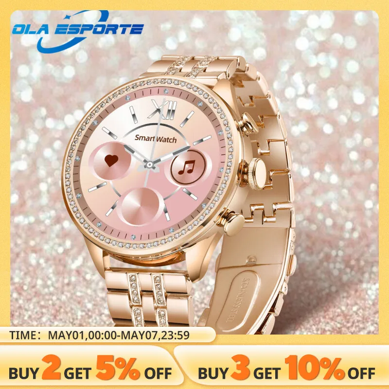 Ola-Esporte-Women-Smart-Watch-Lady-Flash-Diamond-SmartWatch-Three ...