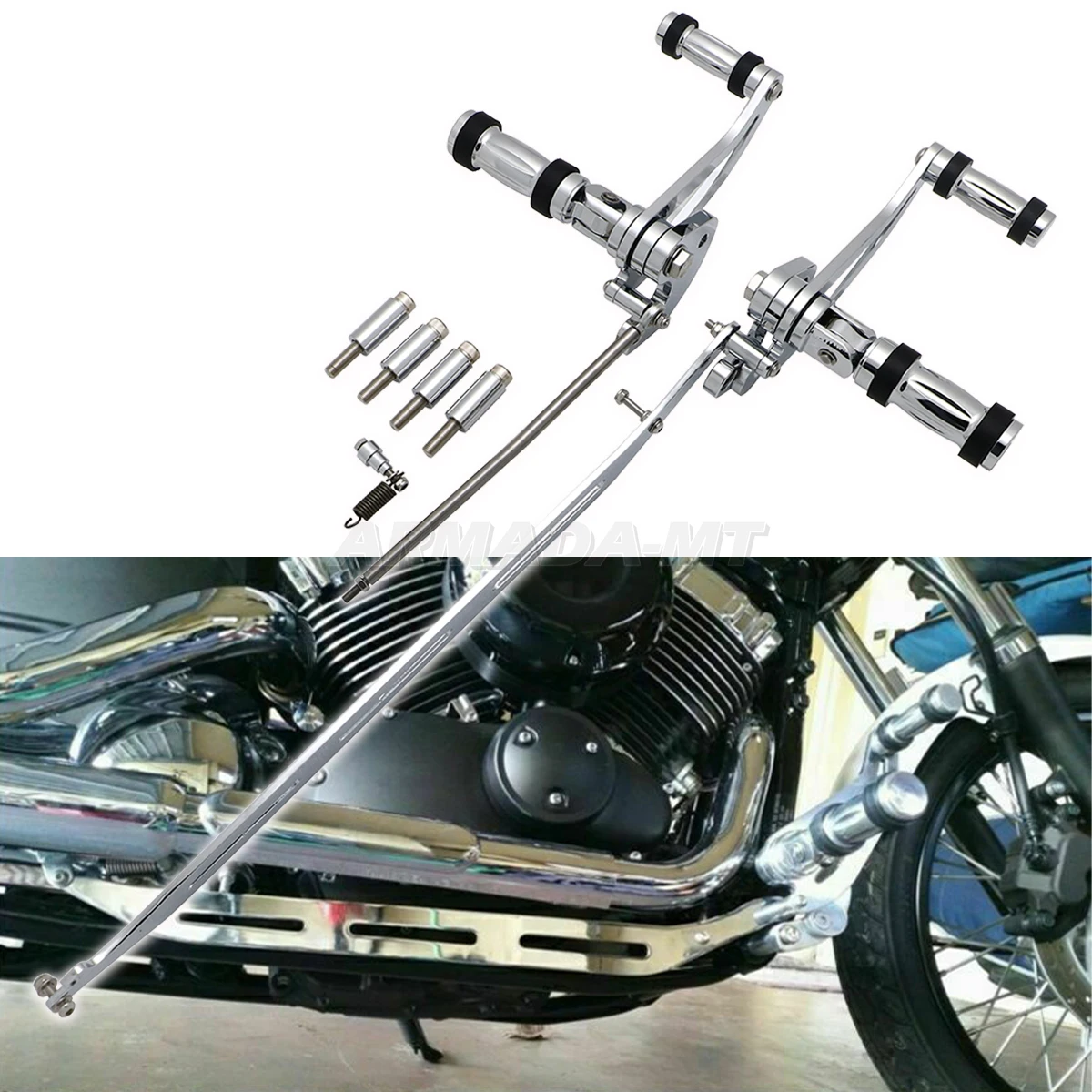 For Yamaha XVS650 V-star Dragstar 400 650 Custom Classic Motorcycle ...