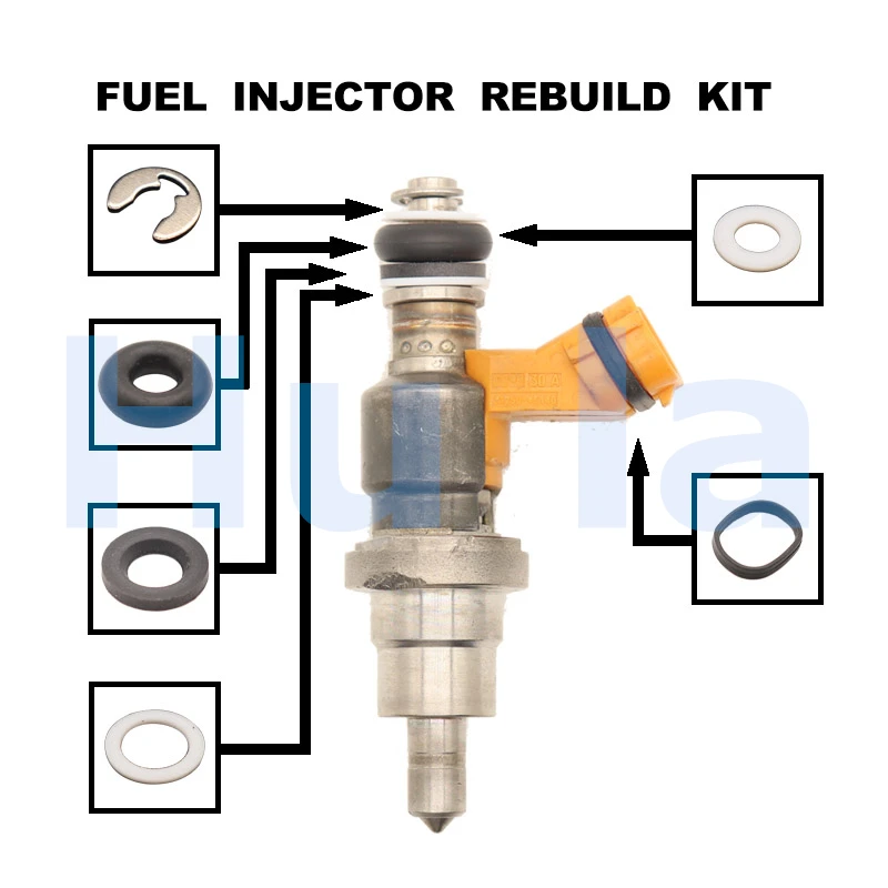 Fuel Injector Seal Kits Diesel Engine Parts 4lgk Turbocharger Repair ...