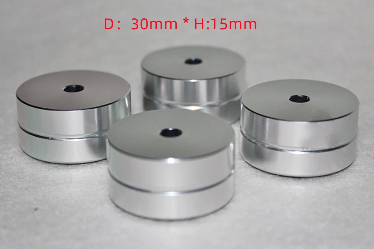 CNC-Production-Of-Full-Aluminum-Solid-Foot-Pads-Bottom-With-Rubber-Ring ...