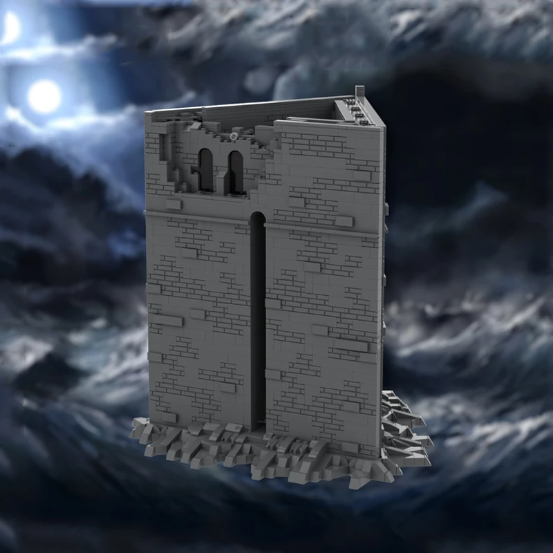 1989pcs Classic Movies Prison Building Block Famous Castle DIY Assembly ...