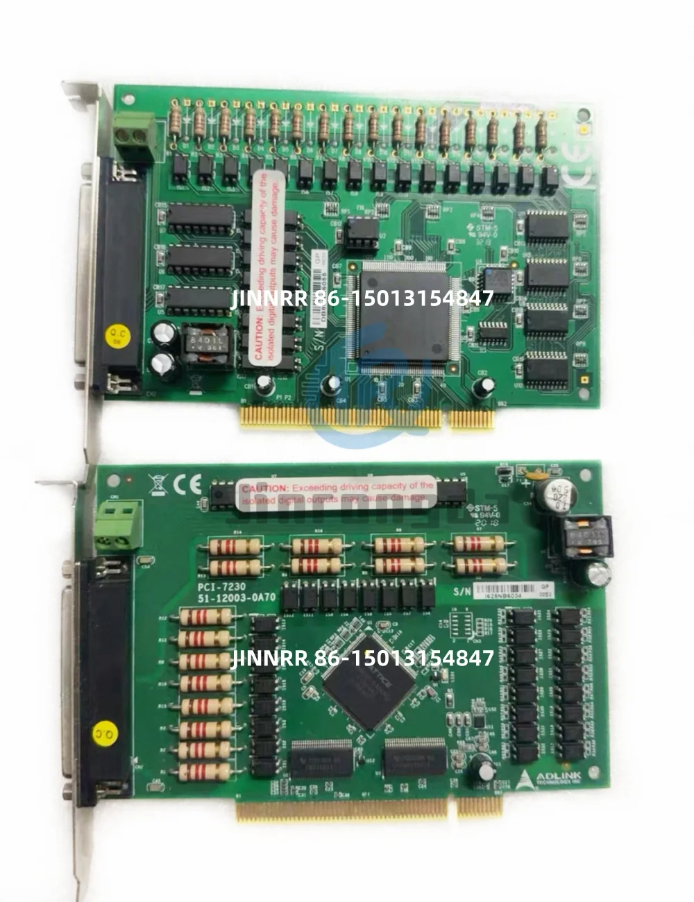 Original PCI-7230 data acquisition card, 32 channel isolated DIO card ...