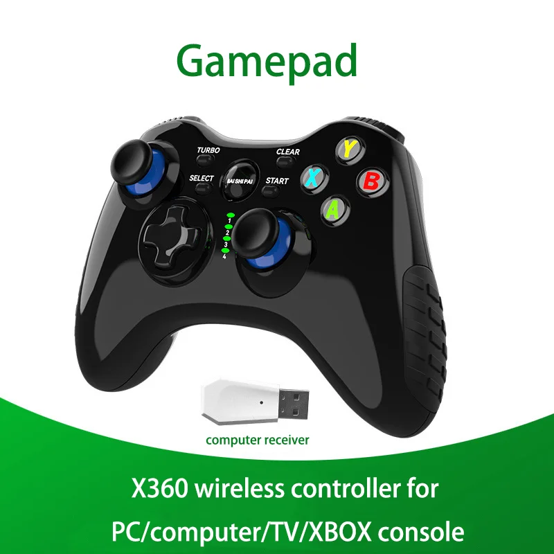 Wireless-Controller-Computer-Pc-Cellphone-Joypad-Gamepad-for-Xbox360 ...